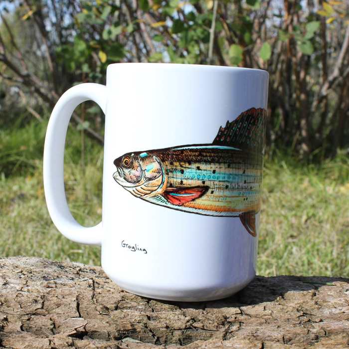 Grayling | Coffee Mug | Jeff Currier – Jeff Currier