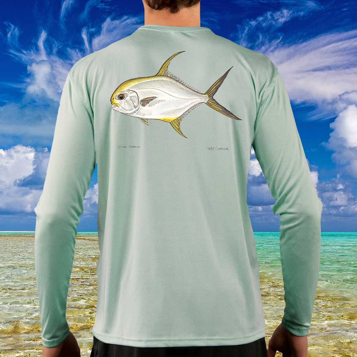 Yellow Permit | Solar Long Sleeve Shirt – Jeff Currier